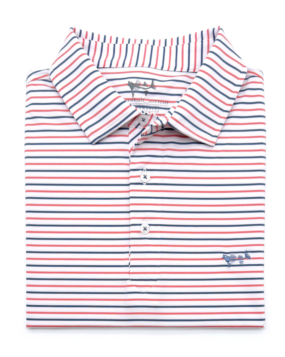 Patriotic Polo – Coastal Cotton Clothing